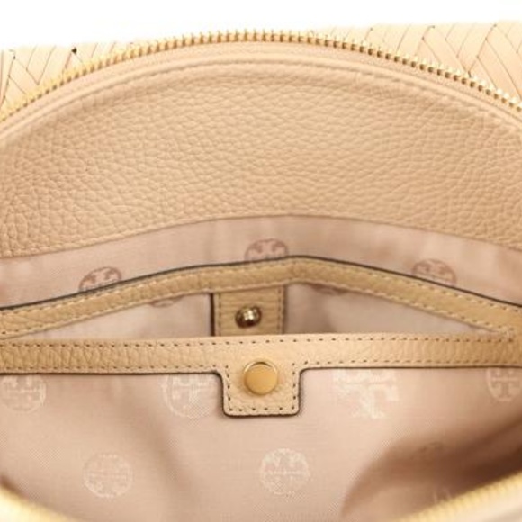 Tory Burch | Bags | Taylor Devon Sand Beige Leather Hobo Bag | Poshmark